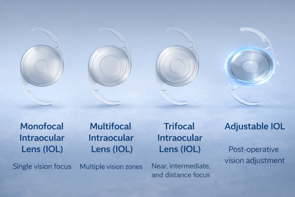 After Cataract Operation; Distance And Near Vision Without Glasses